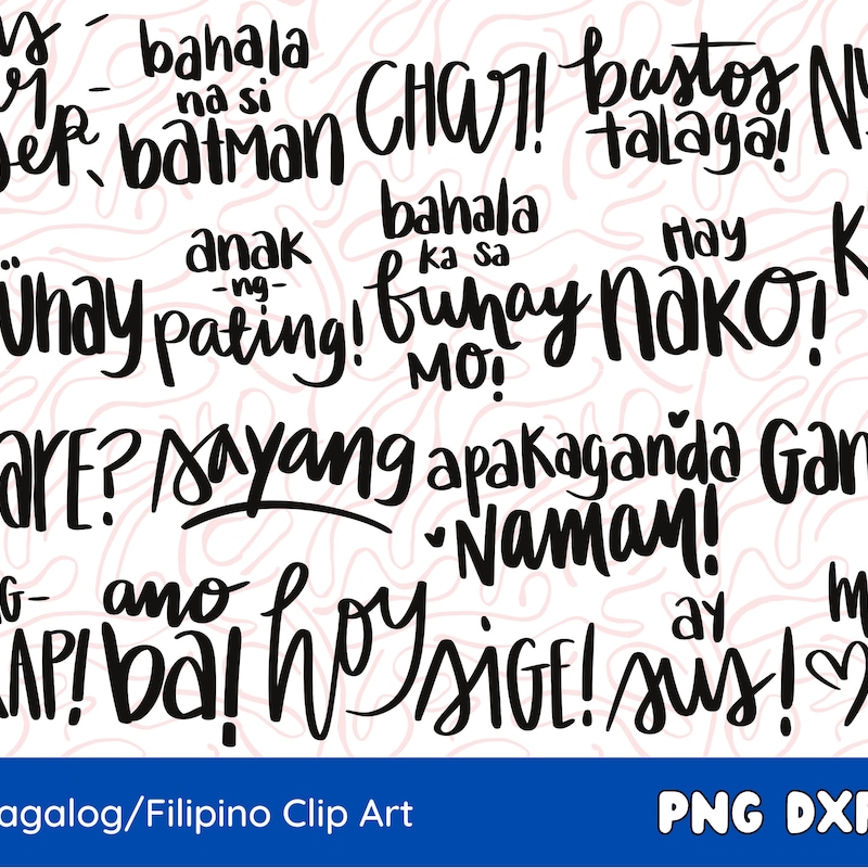 Filipino Words for Kids - Etsy