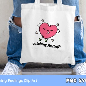 Catching Feelings SVG PNG, Heart Svg, Love Svg, Svg Files - Etsy