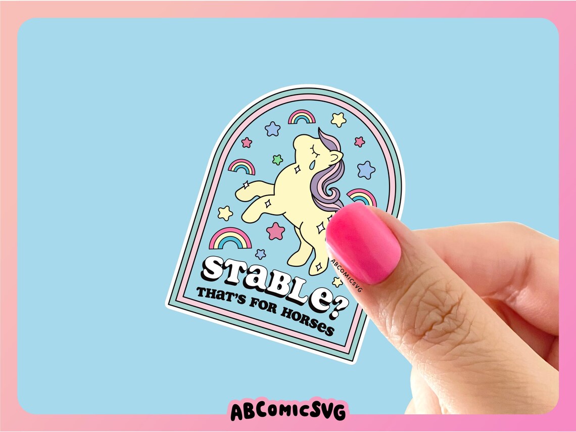 Stable That's for Horses SVG PNG, It's Ok to Feel All the Feels, Mental ...
