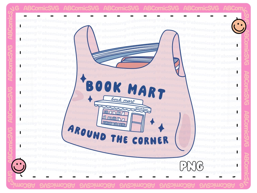 Book Mart Around the Corner PNG, Bookshop PNG, Bookish PNG, Cute Trendy ...