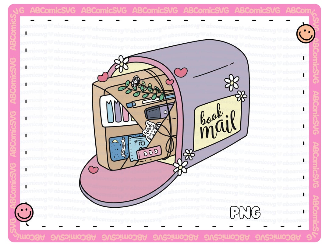 Book Mail PNG, Blind Date With A Book PNG, Veiled Novellas PNG, Cute ...
