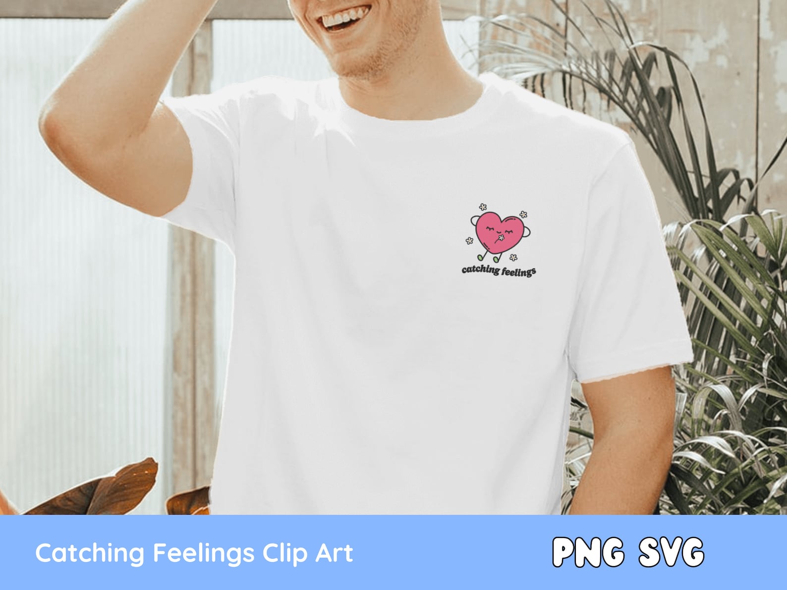Catching Feelings SVG PNG, Heart Svg, Love Svg, Svg Files - Etsy