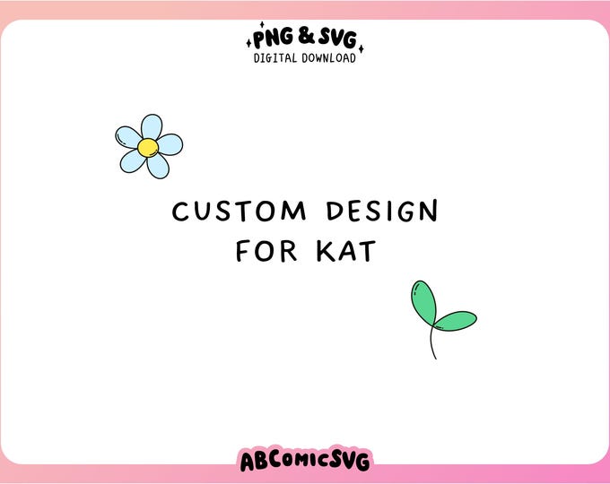 Custom Design for Kat - Etsy