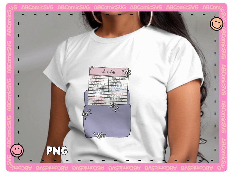 Library Card Due Date PNG, Bookish PNG, Bibliophile PNG, Cute Trendy ...