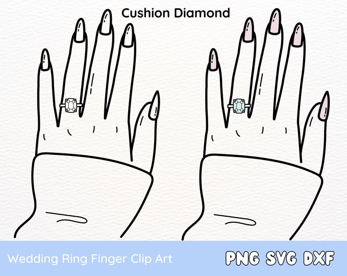 Engaged AF Svg, Wedding Ring Finger Svg, Bride Svg. Vector Cut File for ...