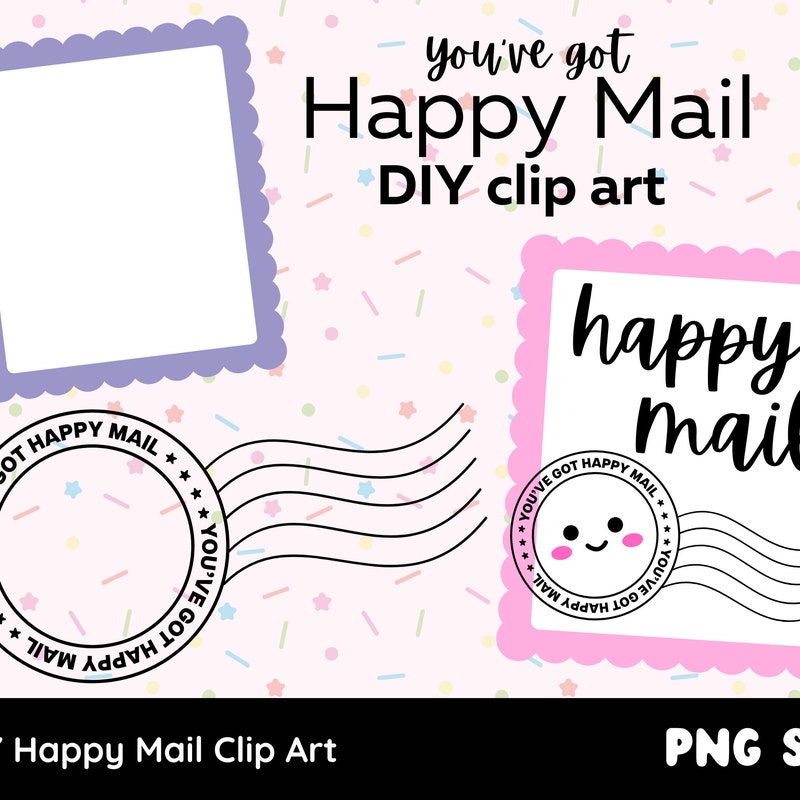 Happy Mail Stickers - Etsy