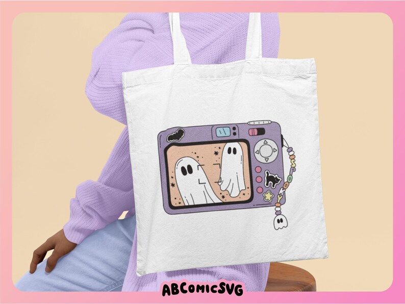Y2K Ghost Digital Camera PNG, Halloween PNG, 90s Aesthetic Design File ...