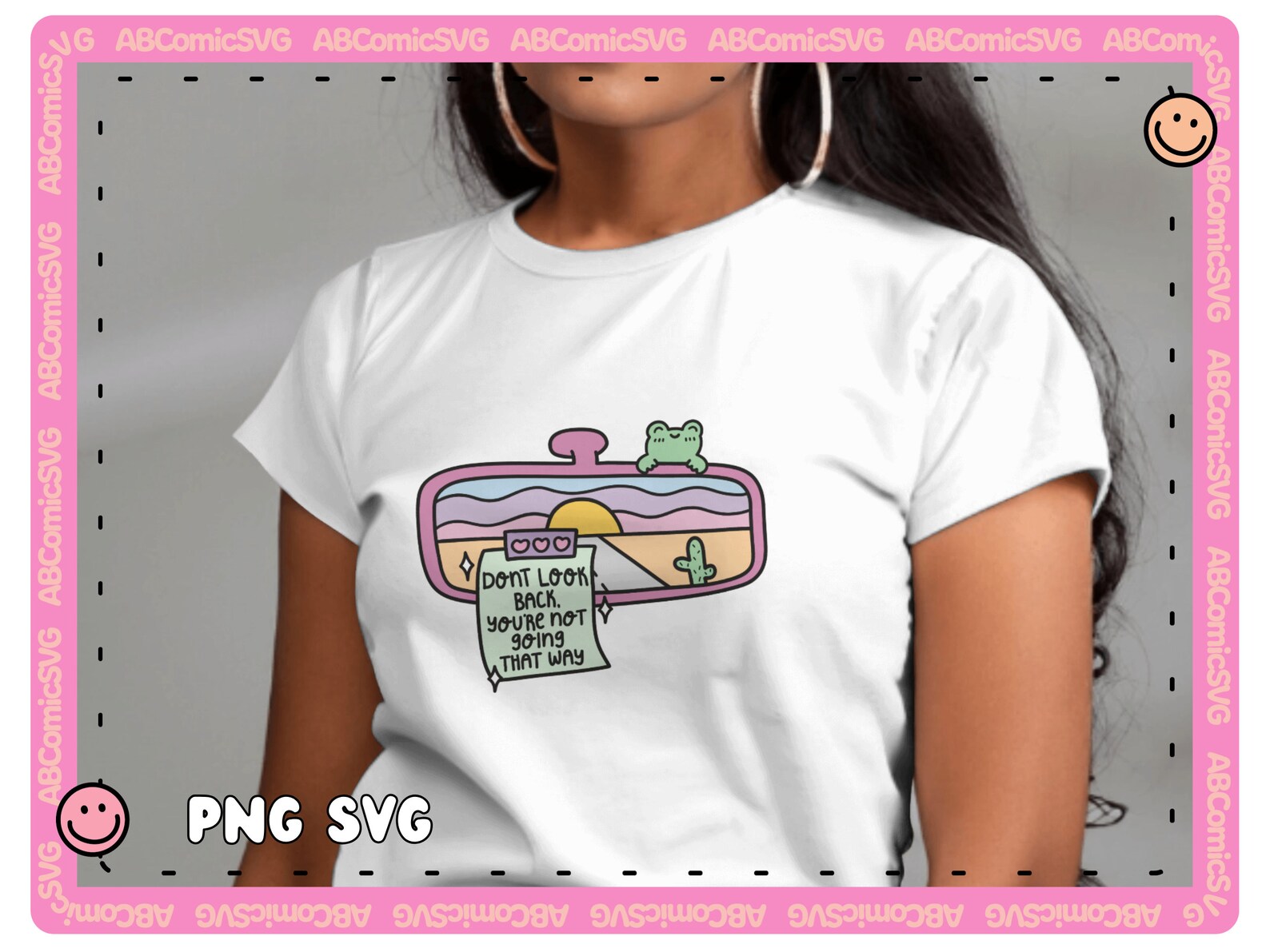 Don't Look Back SVG PNG, Mental Health Svg, Keep Going Svg, Cute Trendy ...