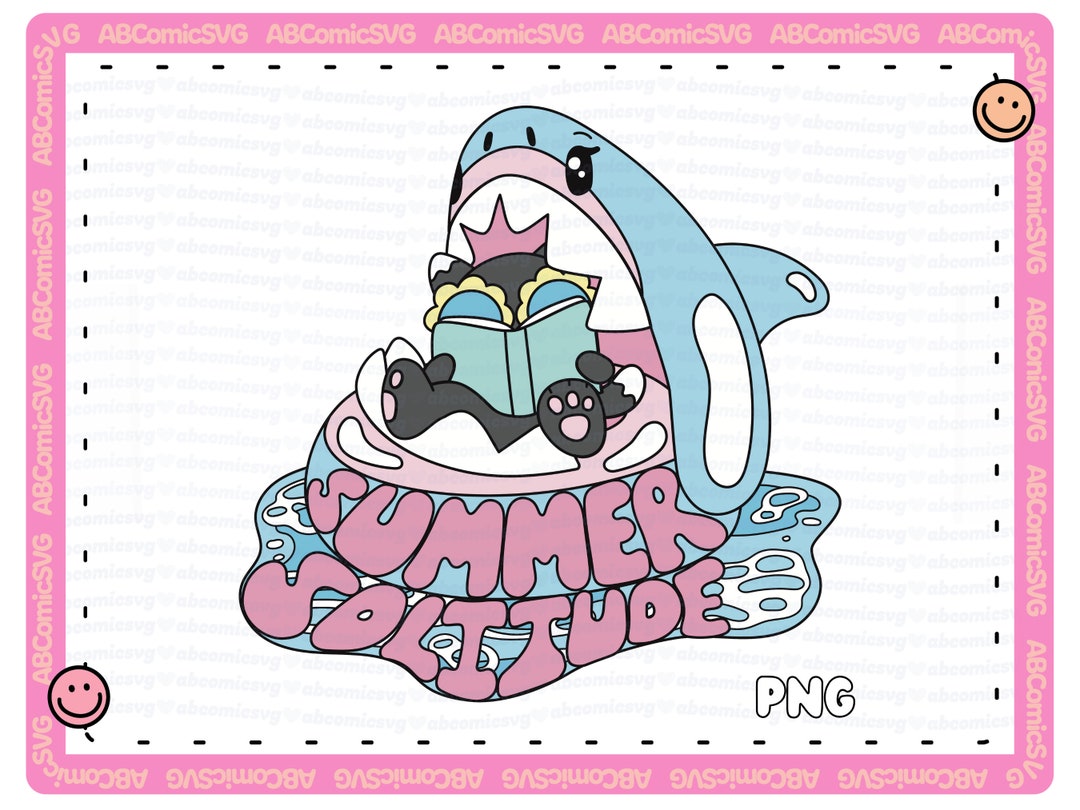 Summer Solitude PNG, Bookish PNG, Antisocial PNG, Cute Trendy Designs ...