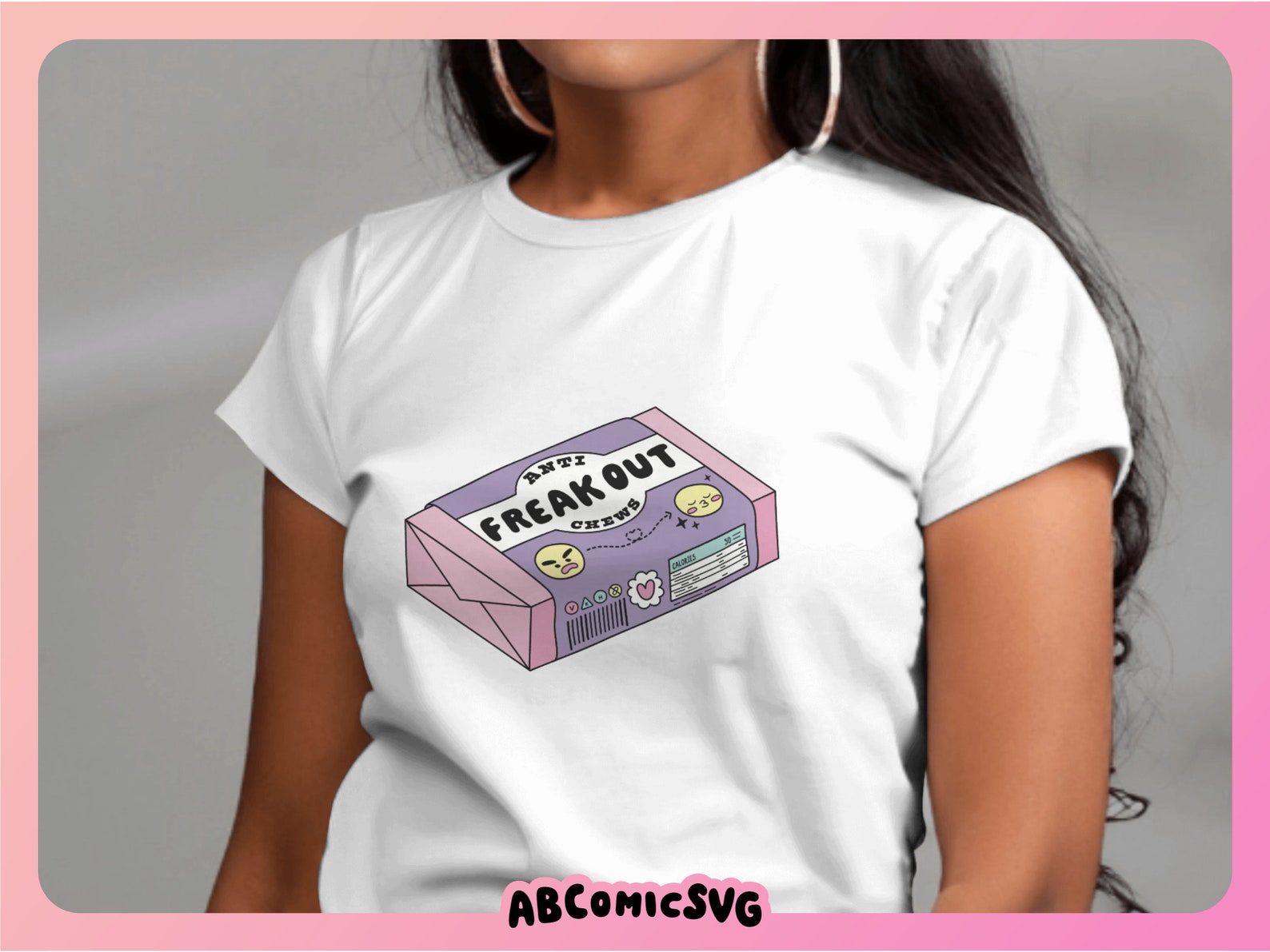 Anti Freak Out Chews SVG PNG, Funny Mental Health SVG, Self Care Svg ...
