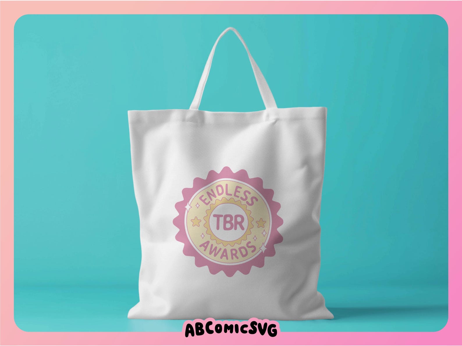 Endless TBR Awards SVG PNG, Bookish Sticker Png, Book Lovers Svg, Cute ...