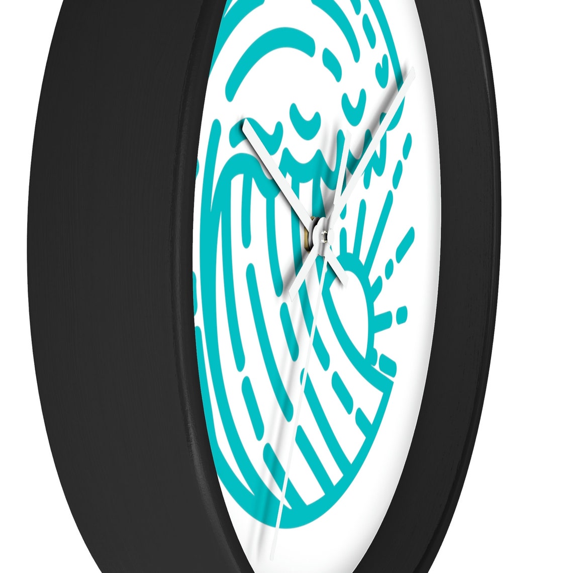 Wave Wall Clock Design Wall Clock Ocean Clock Wave Wall - Etsy