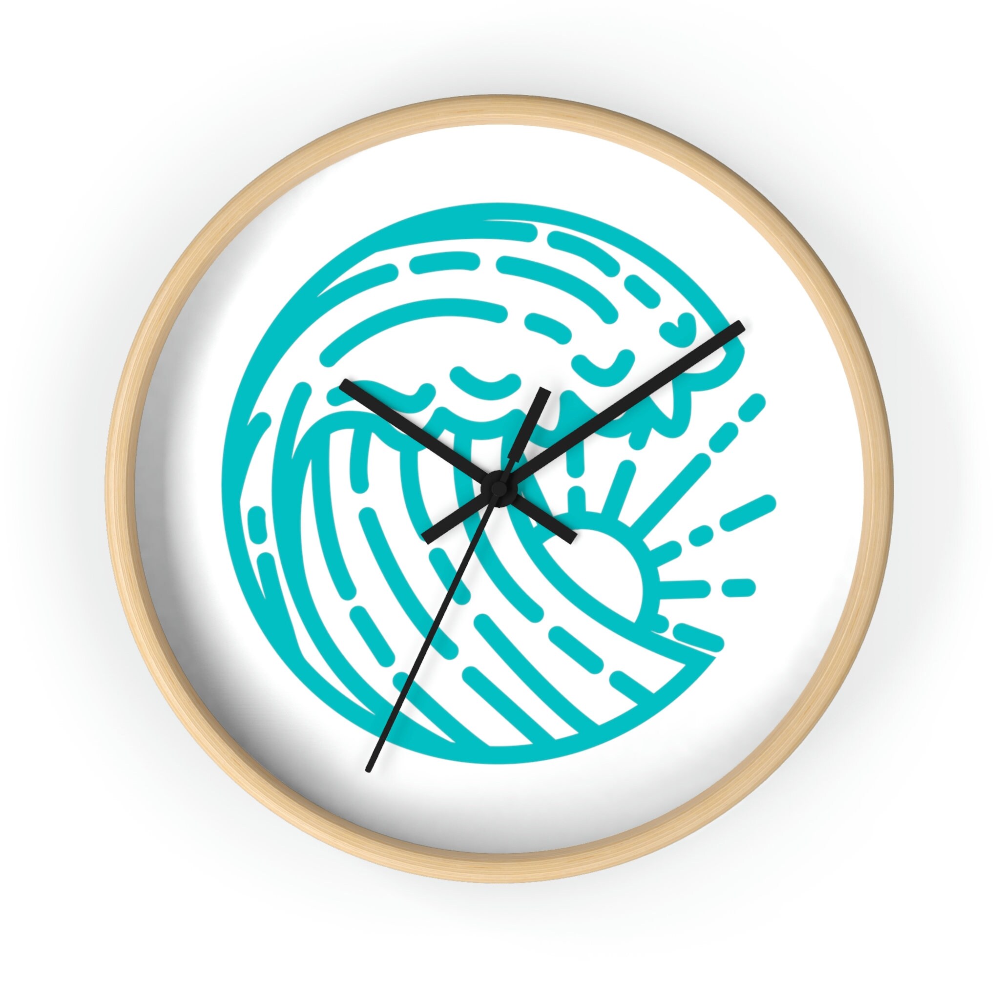 Wave Wall Clock Design | Wall Clock | Ocean Clock | Wave Wall Clock ...