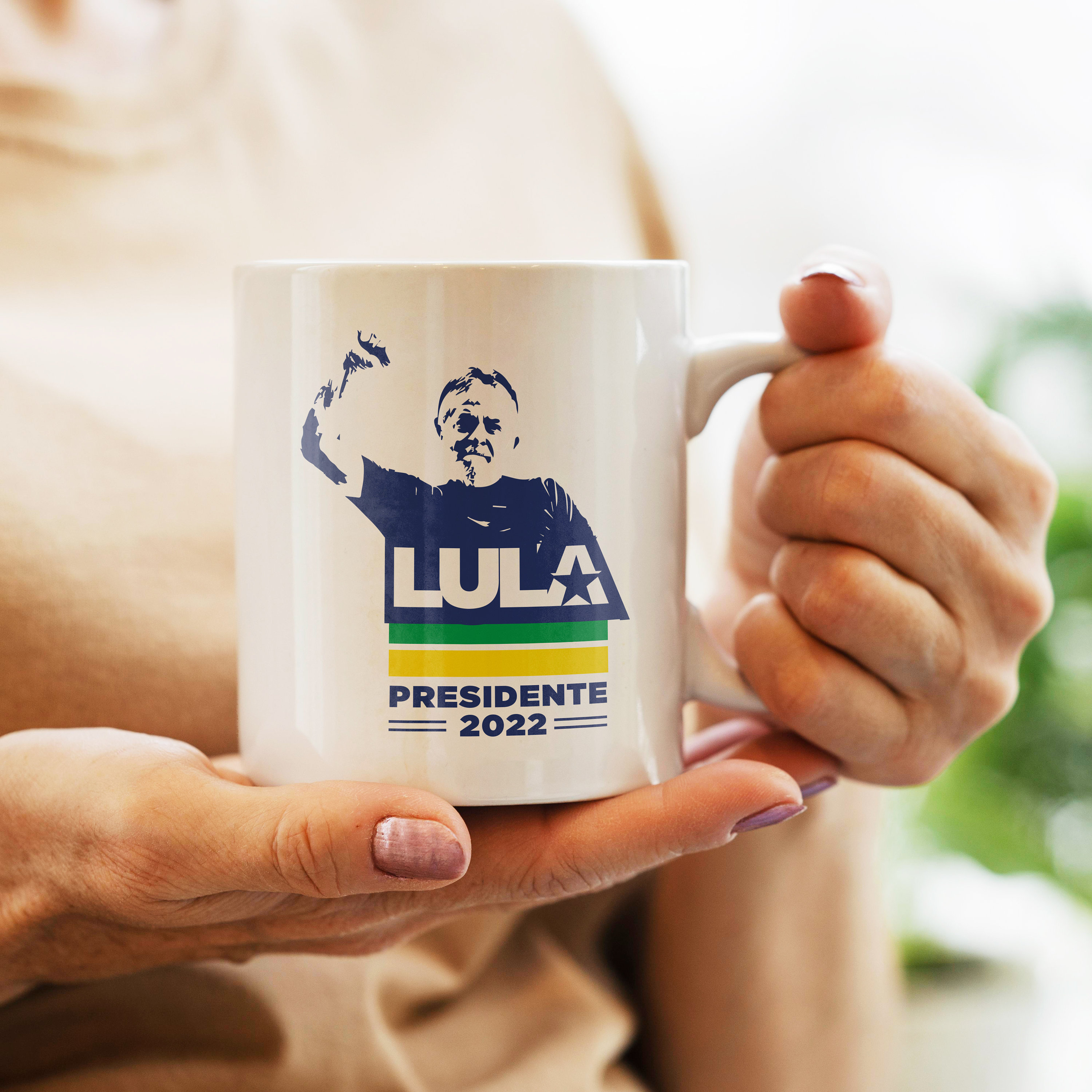 Mug Lula Da Silva Brasil 2022 Caneca Lula Da Silva Presidente Brasil ...