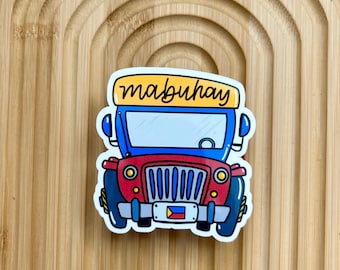 Philippines Jeepney Sticker - Etsy