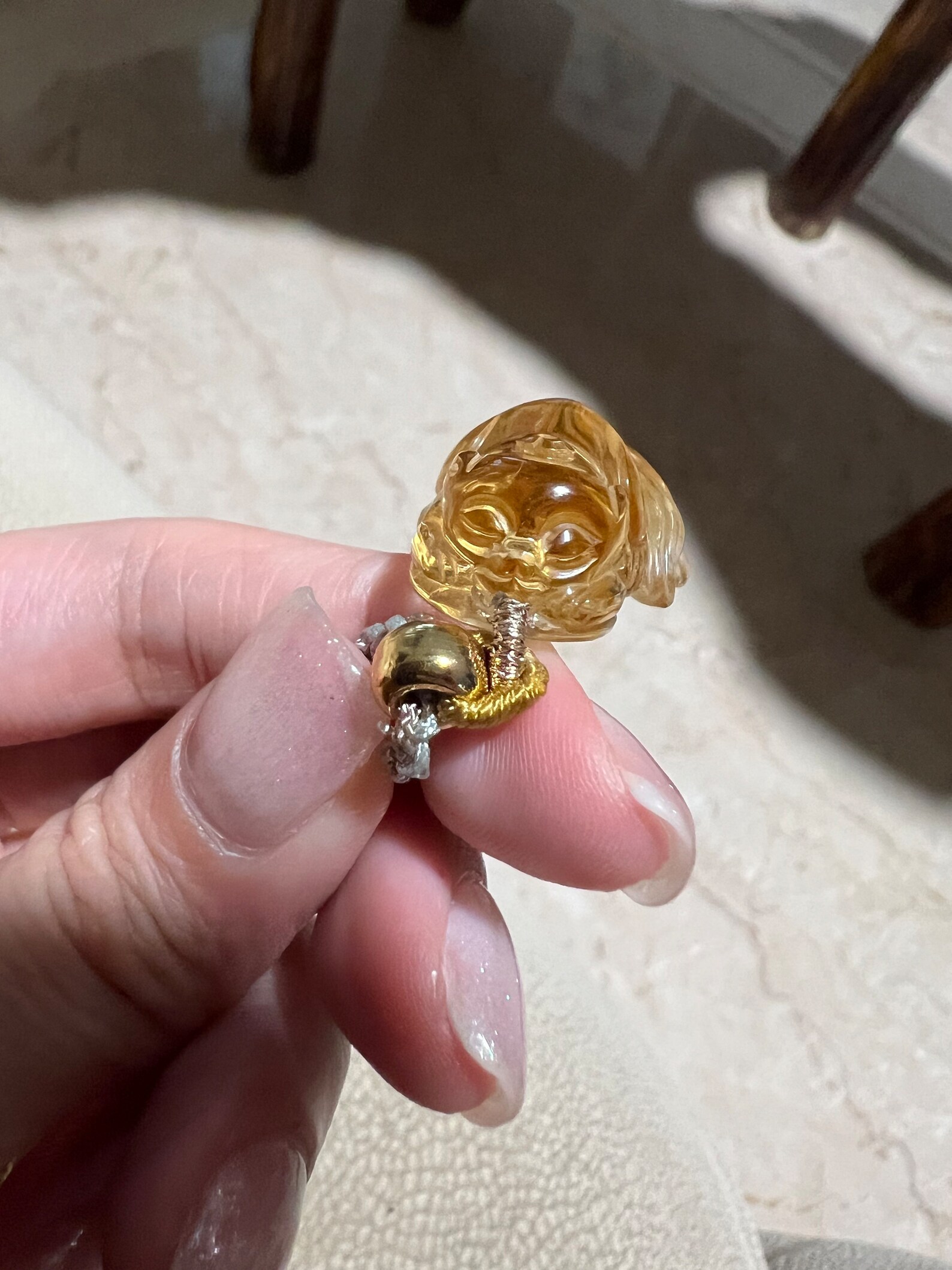 Brazilian Citrine Kneeling Fox Pendant - Etsy
