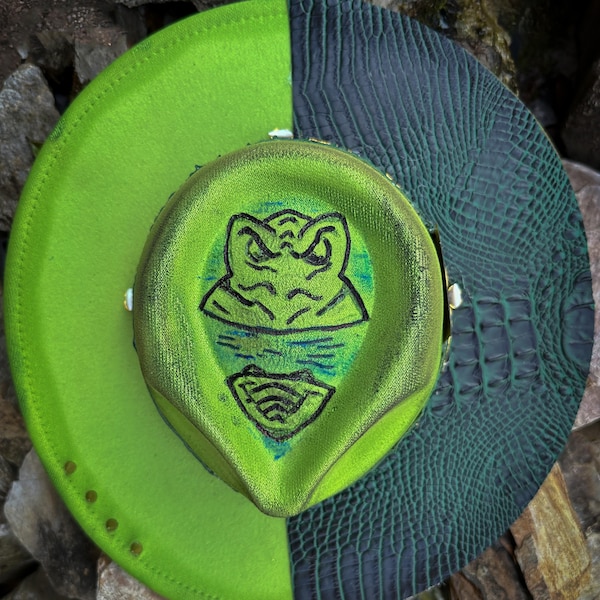 Crocodile Hat - Etsy