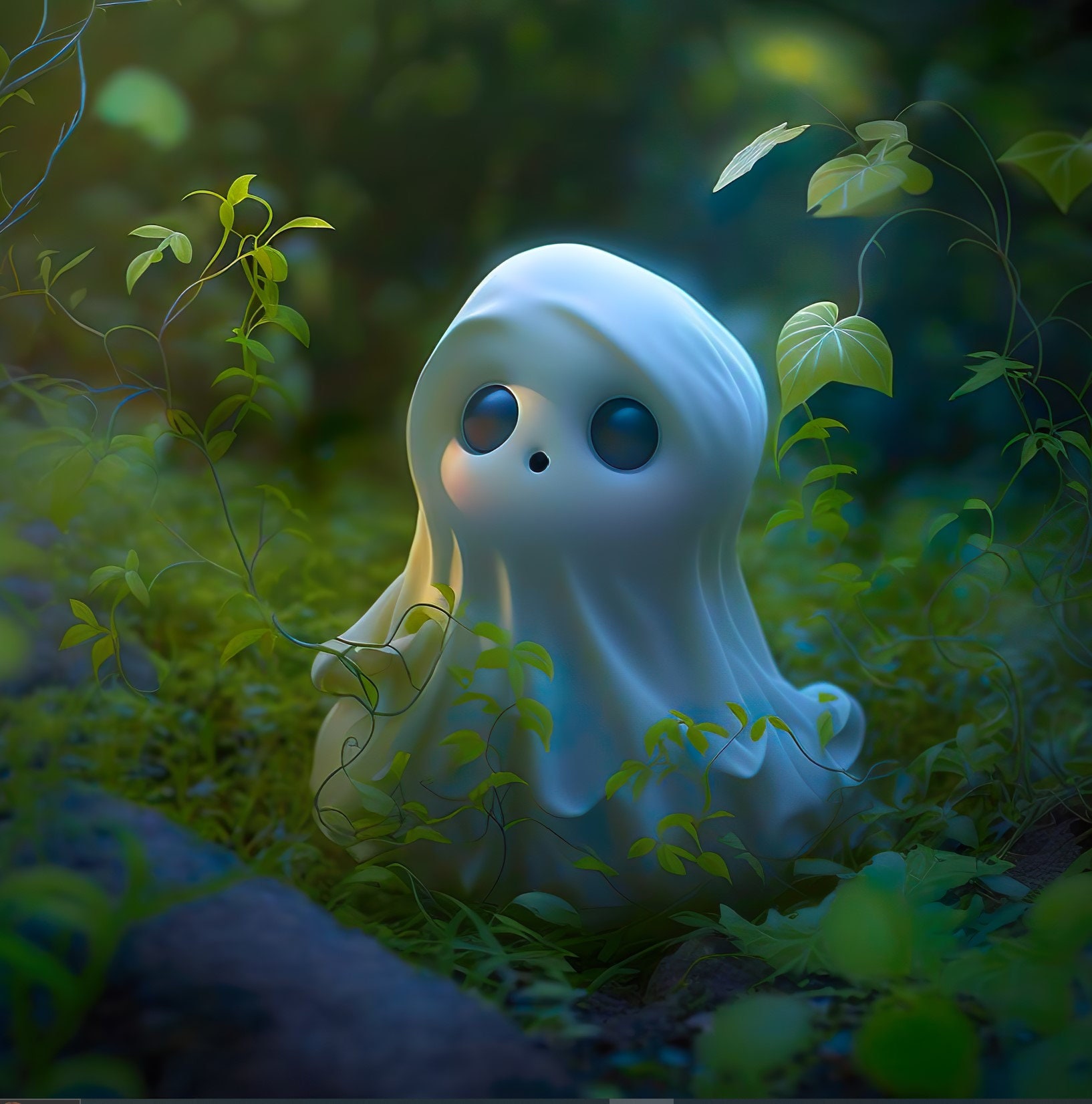 Li'l Boo the Garden Ghoul - Etsy