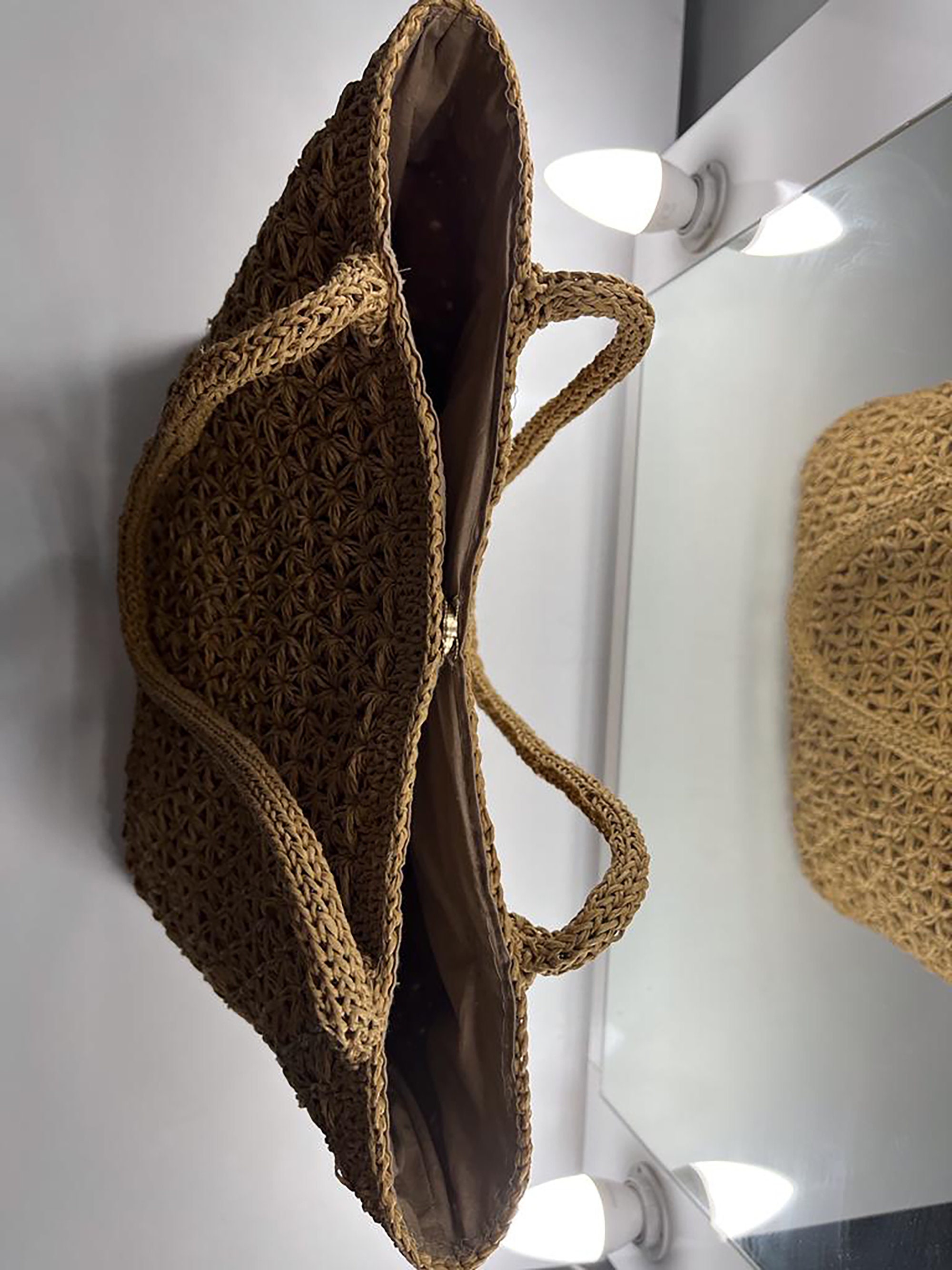 Handcrafted Knitted Bag Hanmade Crochet Knitted With - Etsy