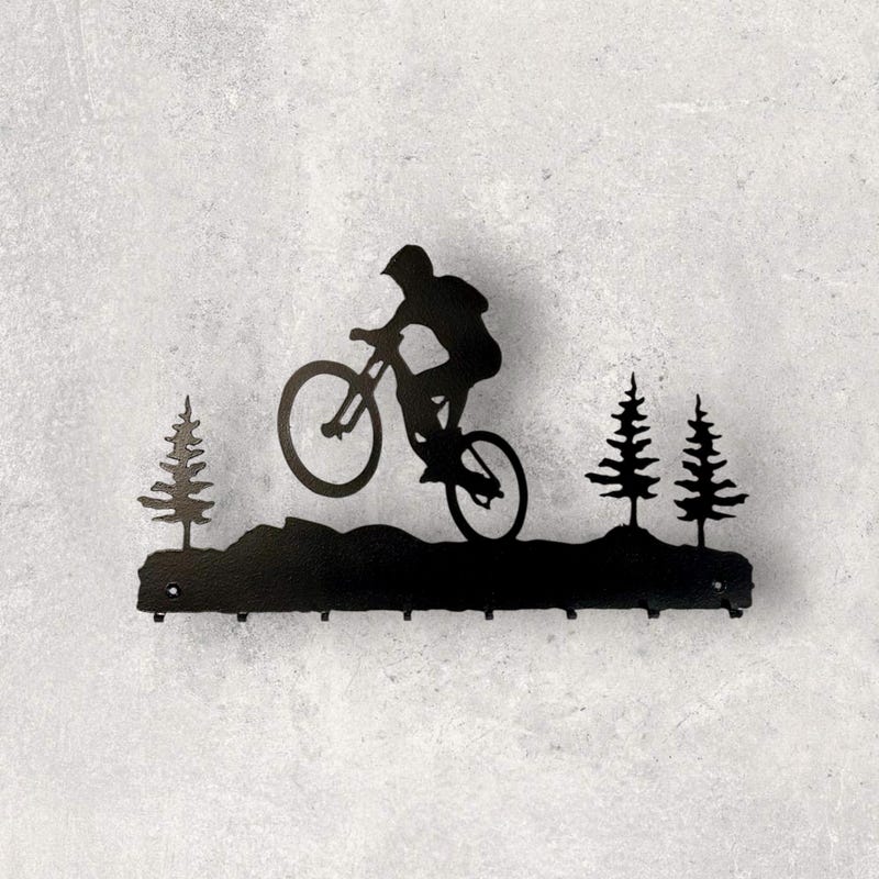 Bicycle Metal Key Holder - Etsy