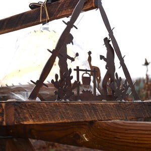 Rustic Chandelier Cattle Drive Cowboy Lighting: Handmade Barn Wood ...