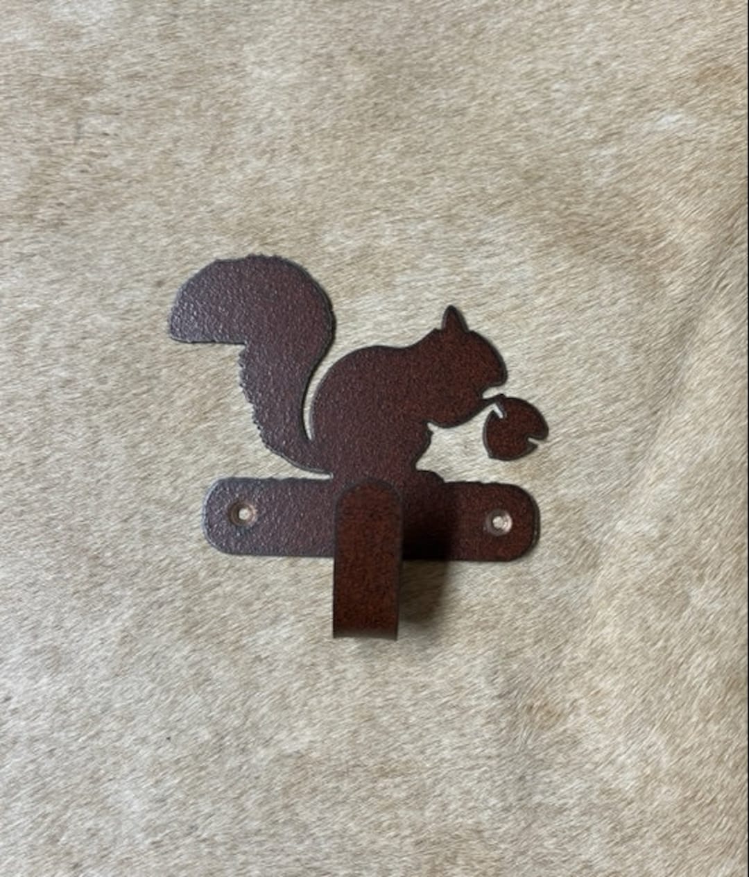 Squirrel Hook Wall Art Metal Squirrel Cute Forest Animal Hook - Etsy