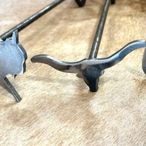 Western Branding Iron Bundle: Steak Brands, Cowboy Grill Gift, 2"-3" in ...