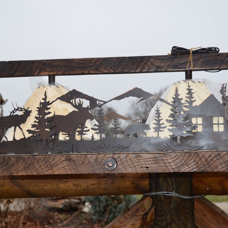 Rustic Lighting - Etsy