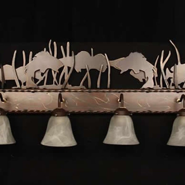 Rustic Bathroom Lighting - Etsy