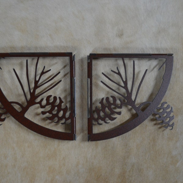 Rustic Shelf Bracket - Etsy