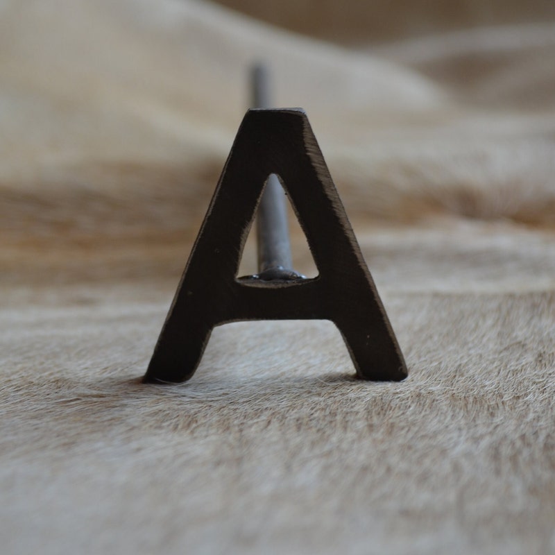 Wrought Iron Letter - Etsy