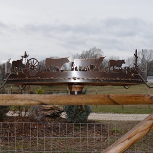 Authentic Wagon Wheel Chandelier: Handmade Rustic Western Lighting ...