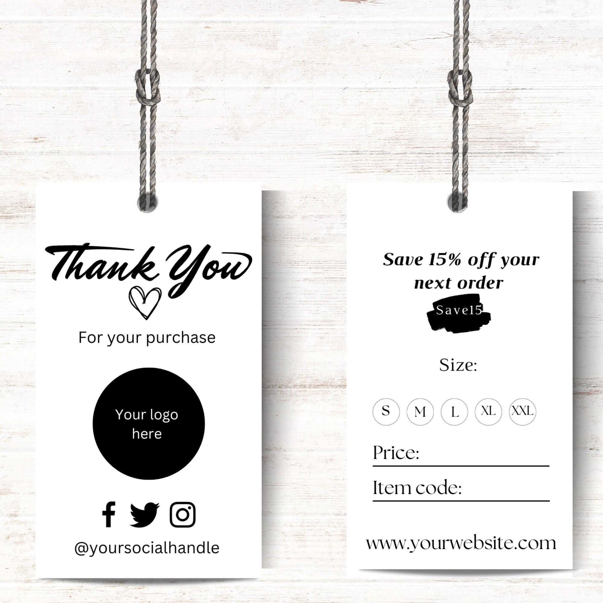 Hang Tags For Shirts