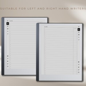 Remarkable 2 Digital Checklist Template Numbered to Do List Instant ...