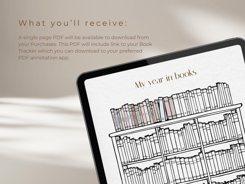 Bookshelf Book Tracker Colouring Page: Reading Log (digital Download ...