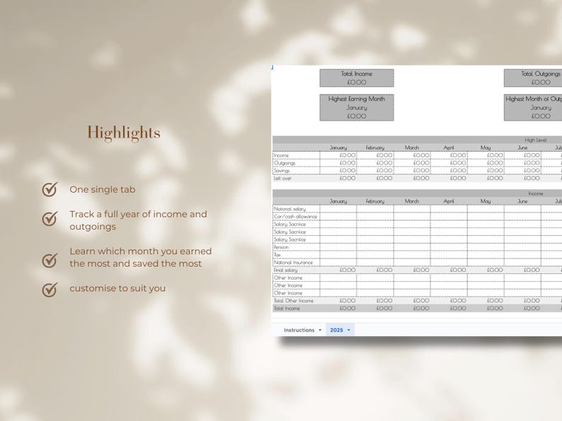 Simple Salary Tracker Spreadsheet Google Sheets Tracking Report Income ...
