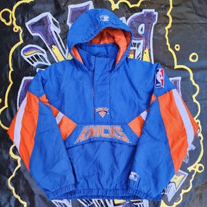 Knicks Starter Jacket - Etsy Knicks Starter Jacket - Etsy