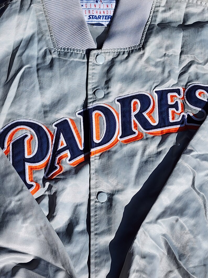 Rare Vintage 1990s San Diego Padres Starter Satin Jacket Xl - Etsy
