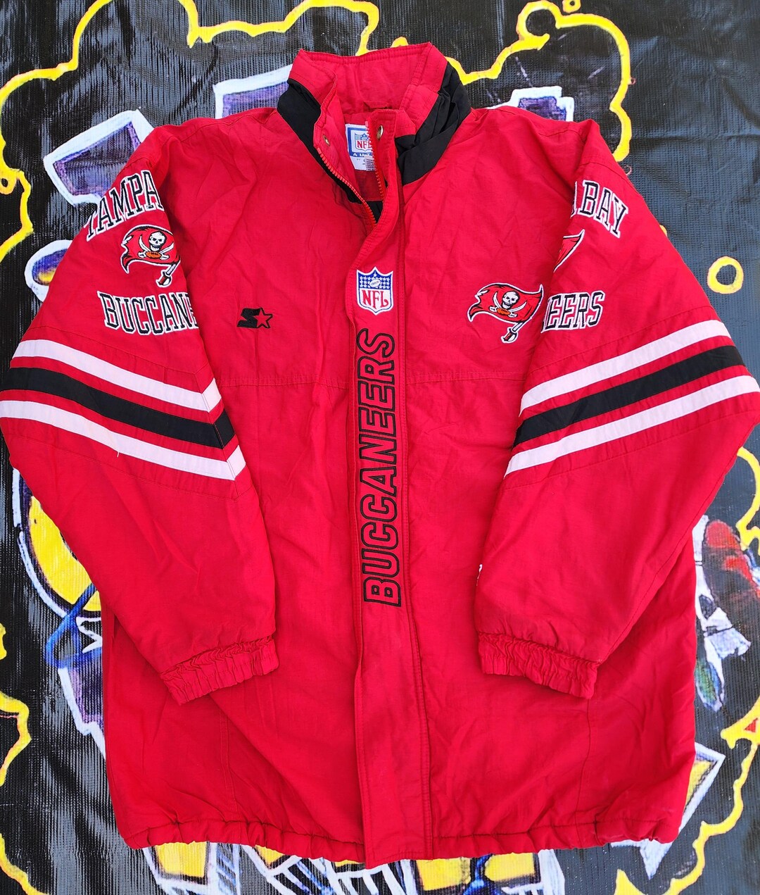 Vintage 1990s Tampa Bay Buccaneers Starter Pro Line Jacket XL - Etsy