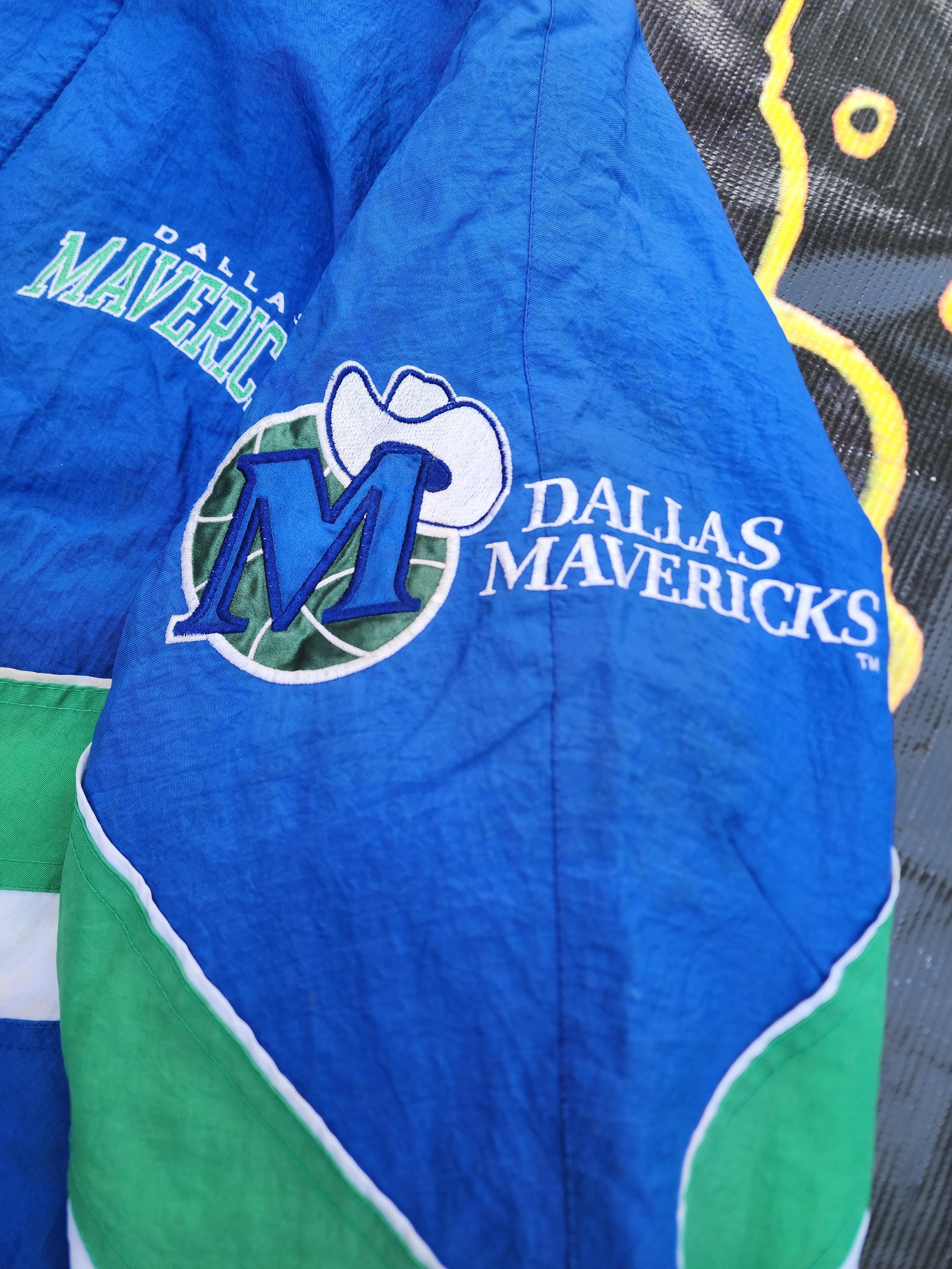 Vintage 1990s Dallas Mavericks Arm Logos Full Zip Jacket XL - Etsy