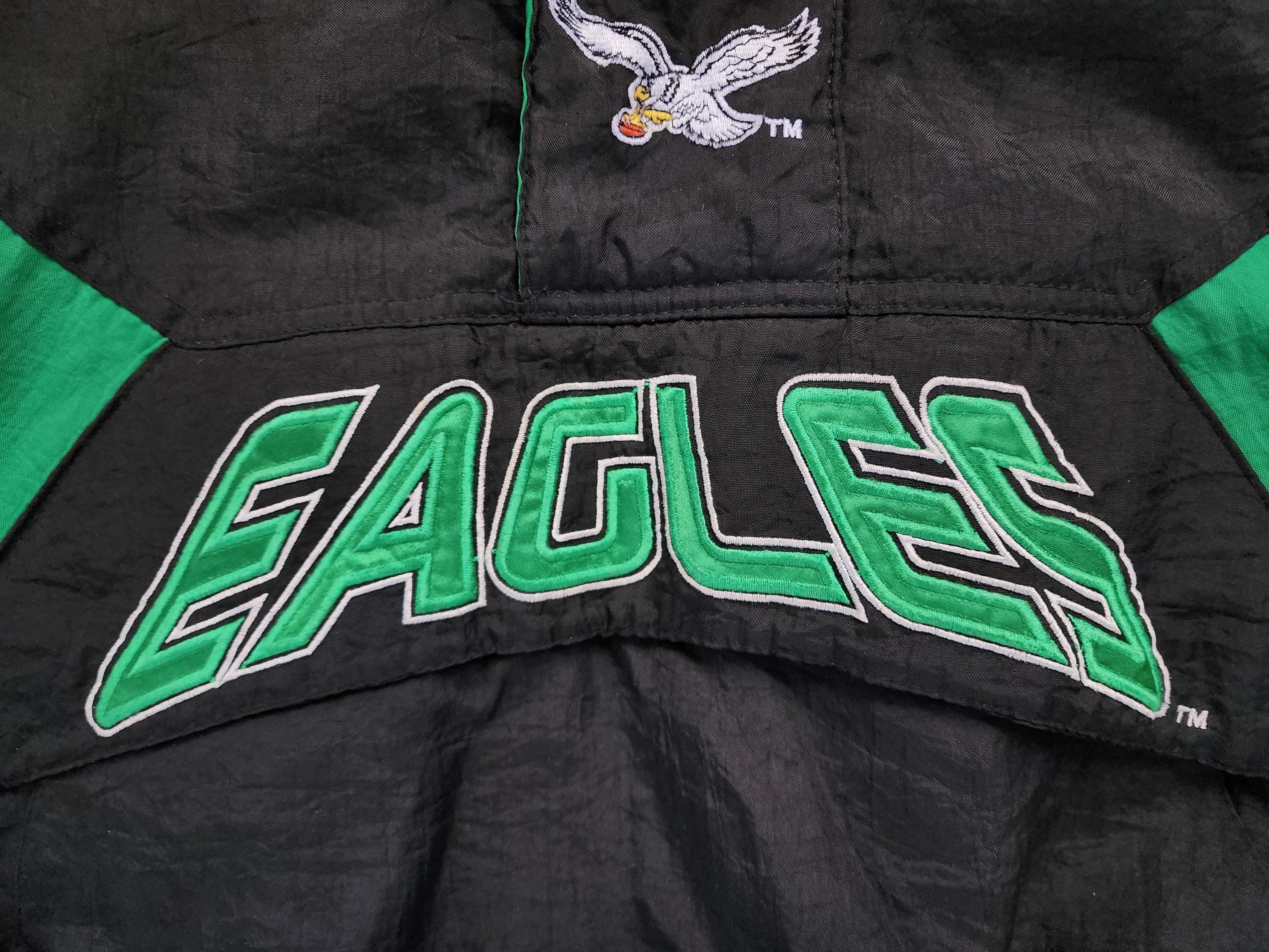 Vintage 1990s Philadelphia Eagles Starter Pouch Space Font Vintage 1990s Philadelphia Eagles Starter Pouch Space Font