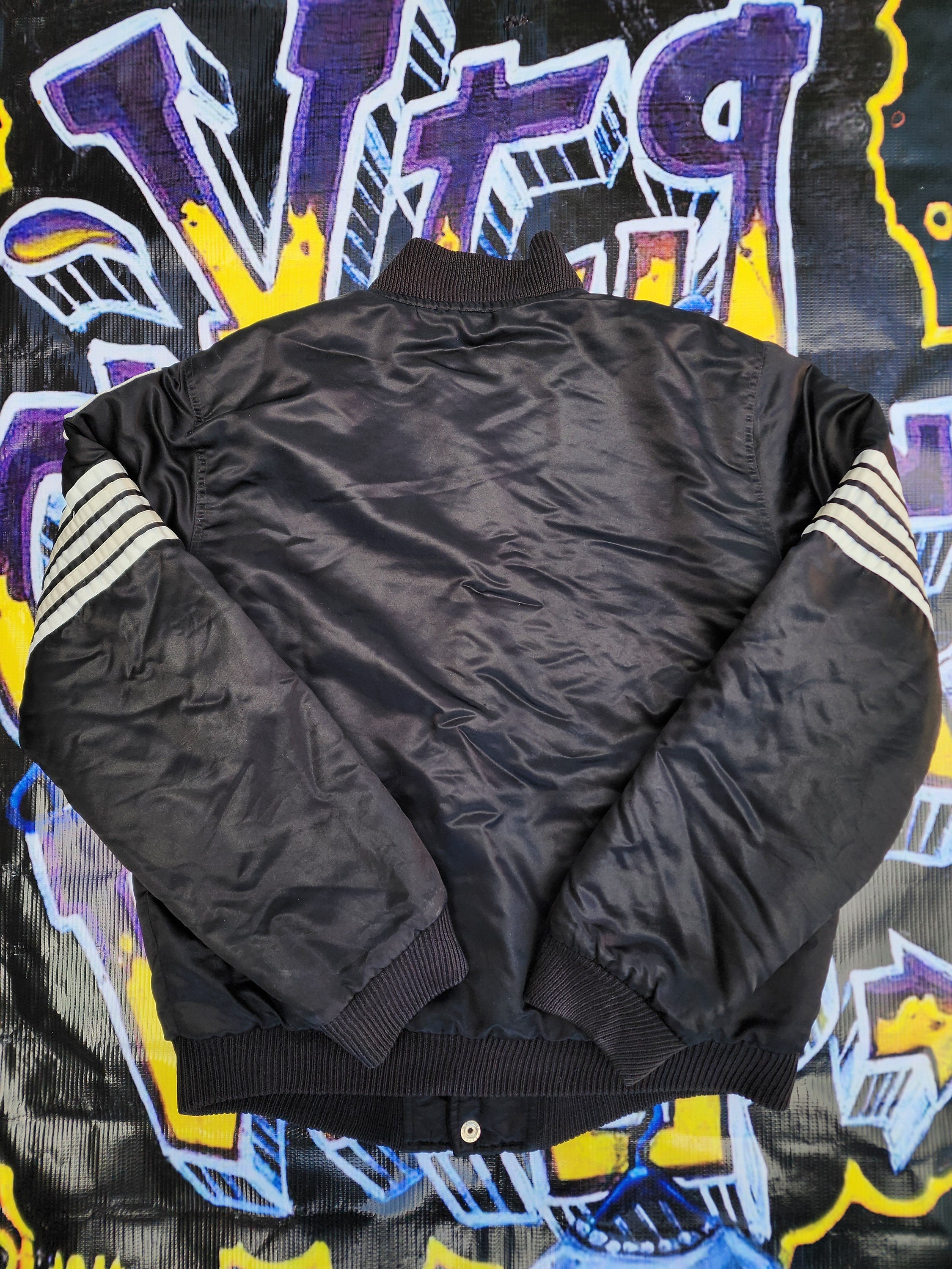 Vintage 1990s Los Angeles Raiders Escudero Satin Jacket Small - Etsy