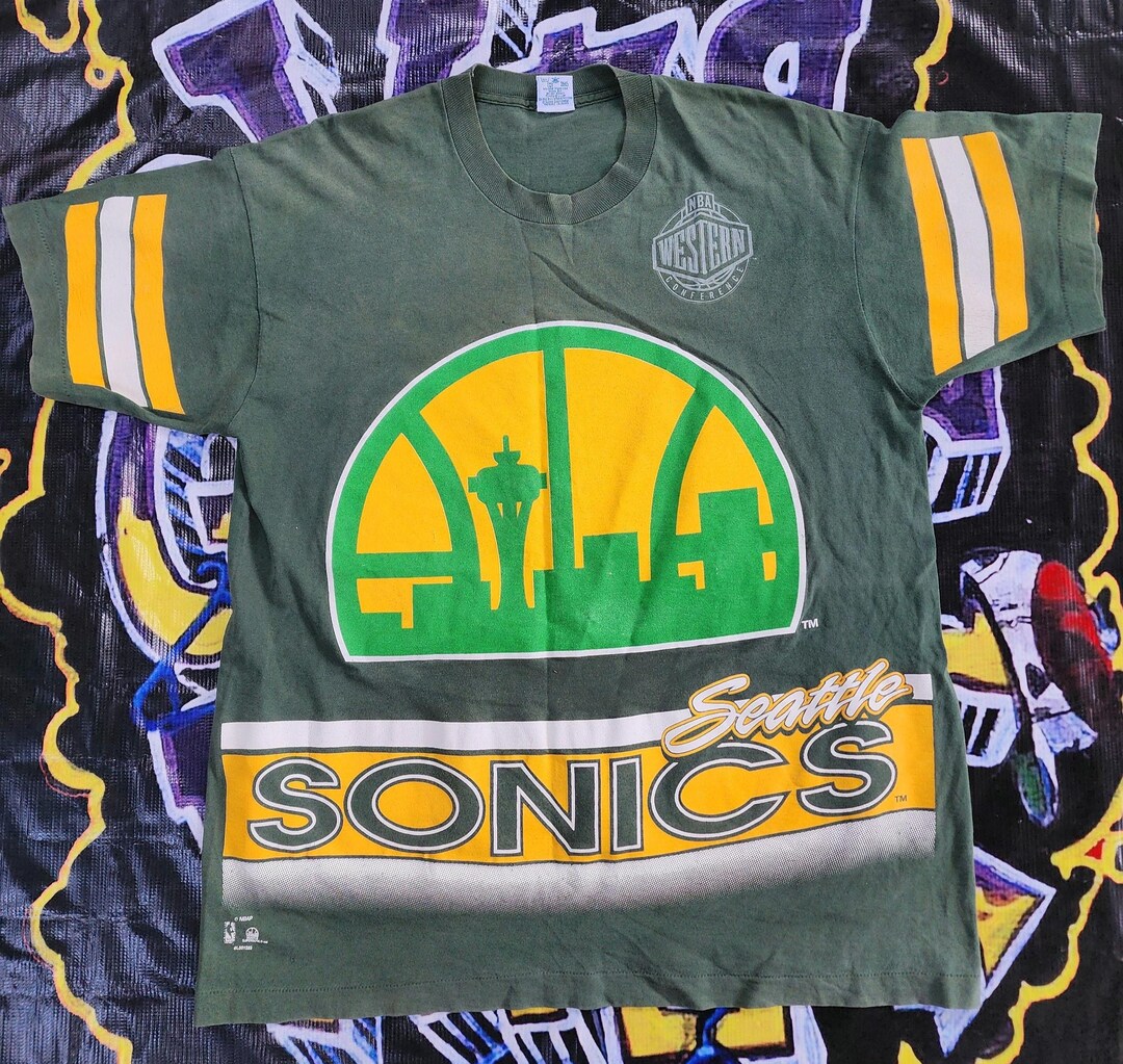 Seattle Supersonics Shirt Vintage