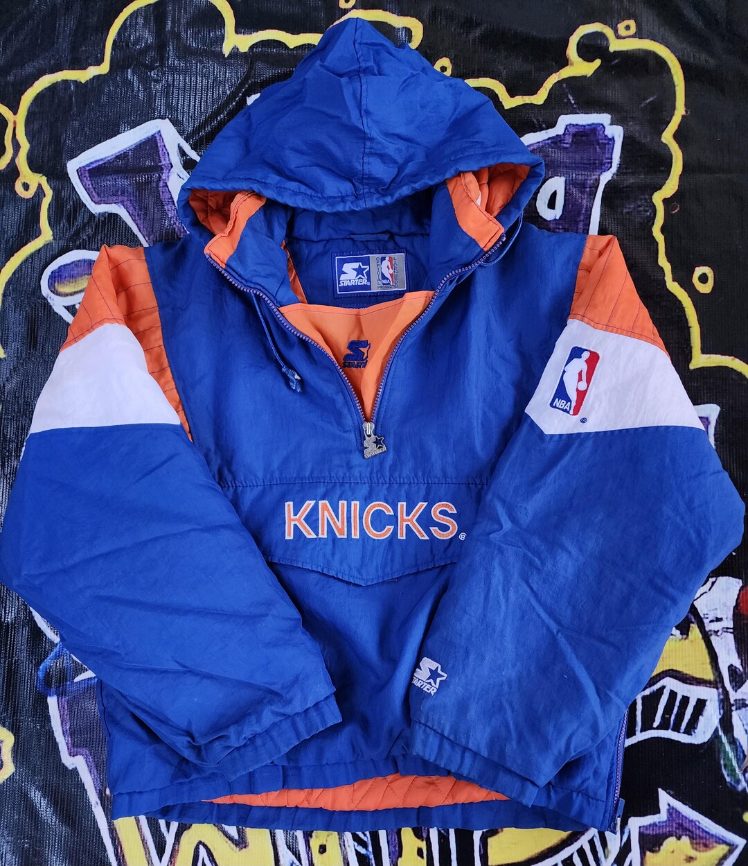 Vintage 1990s New York Knicks Starter Pouch Jacket XL - Etsy