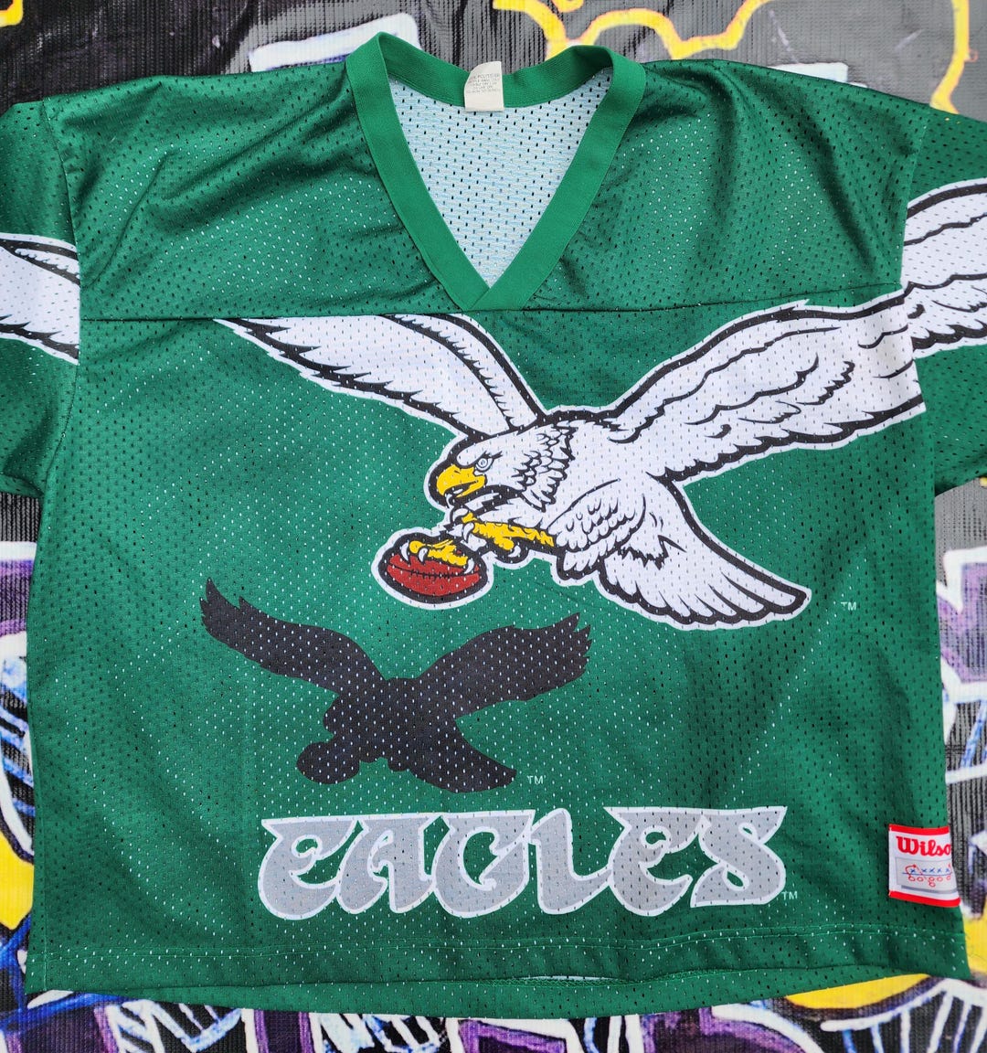 Vintage 1990s Philadelphia Eagles Wilson Jersey Big Logo XL - Etsy