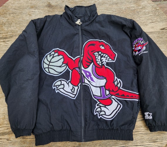 Vintage 1990s Toronto Raptors Big Logo Starter Jacket… - Gem