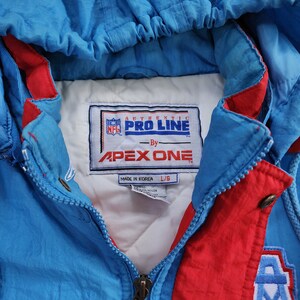 Vintage 1990s Houston Oilers Apex One Jacket XL - Etsy
