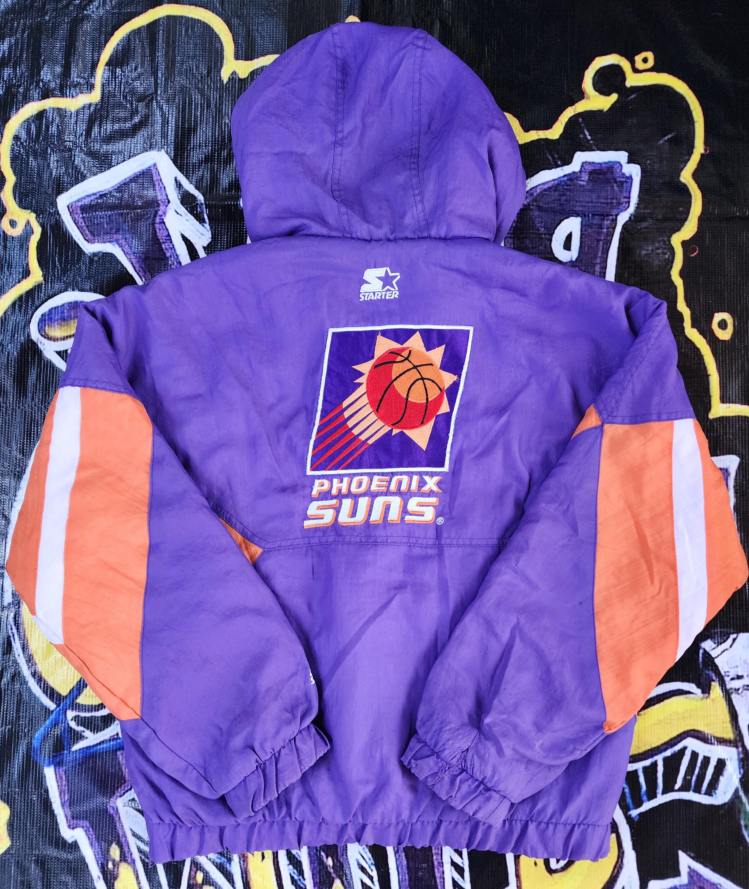 Vintage 1990s Phoenix Suns Starter Space Pouch Jacket Large Womens - Etsy