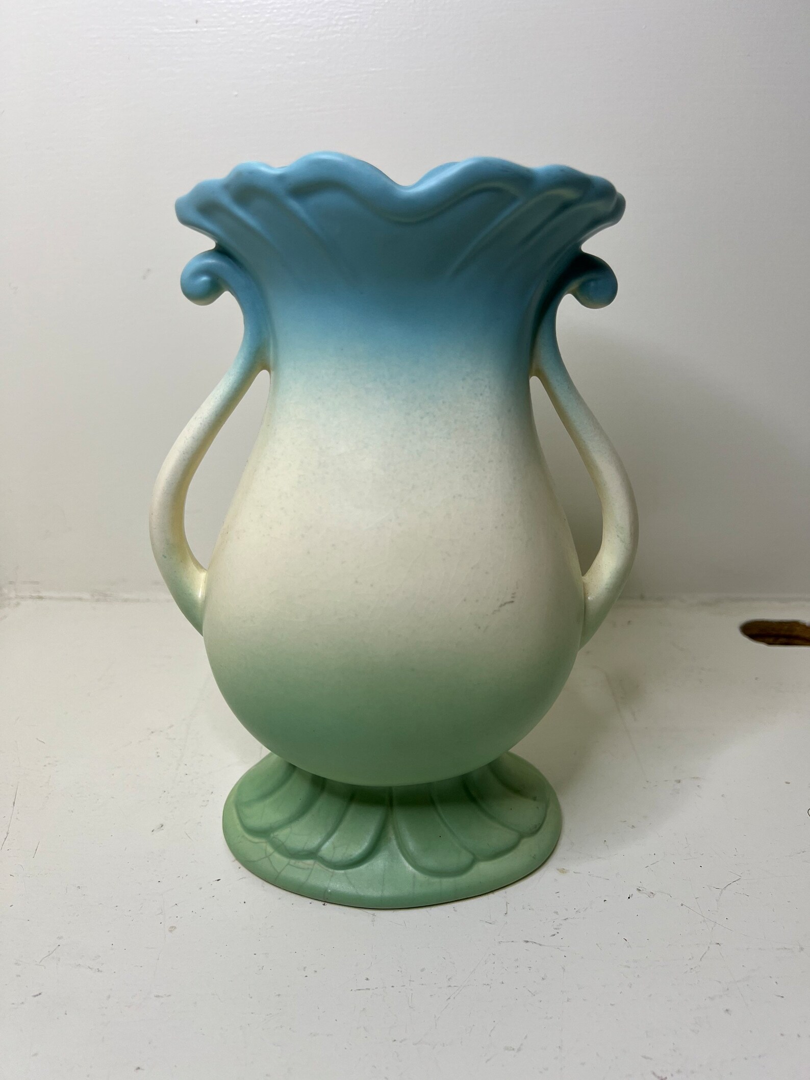 Vintage Rare Hull Art Vase. Bow Double Handle Vase. 1949 - Etsy