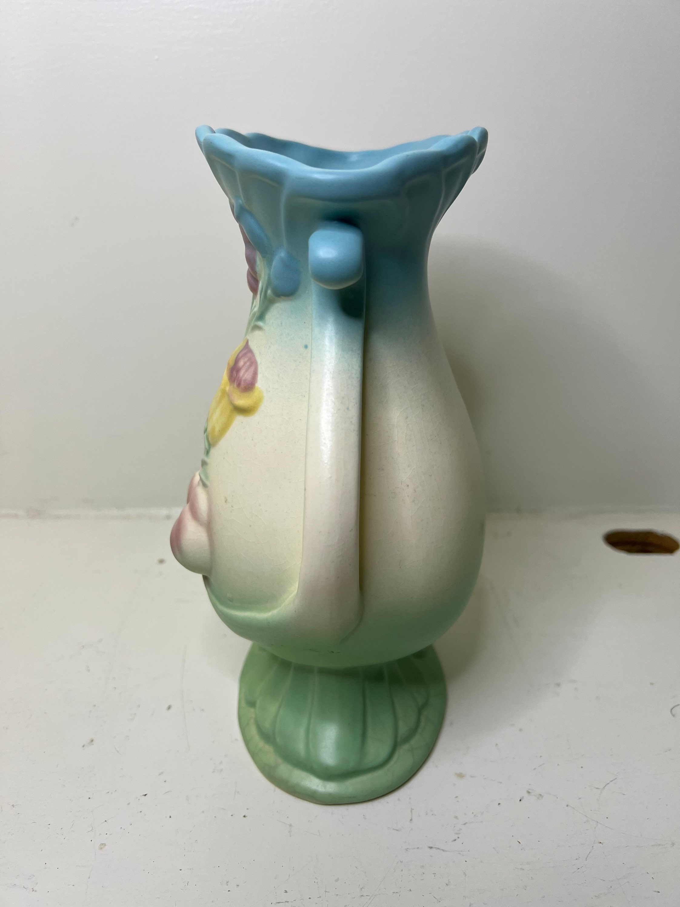 Vintage Rare Hull Art Vase. Bow Double Handle Vase. 1949 - Etsy